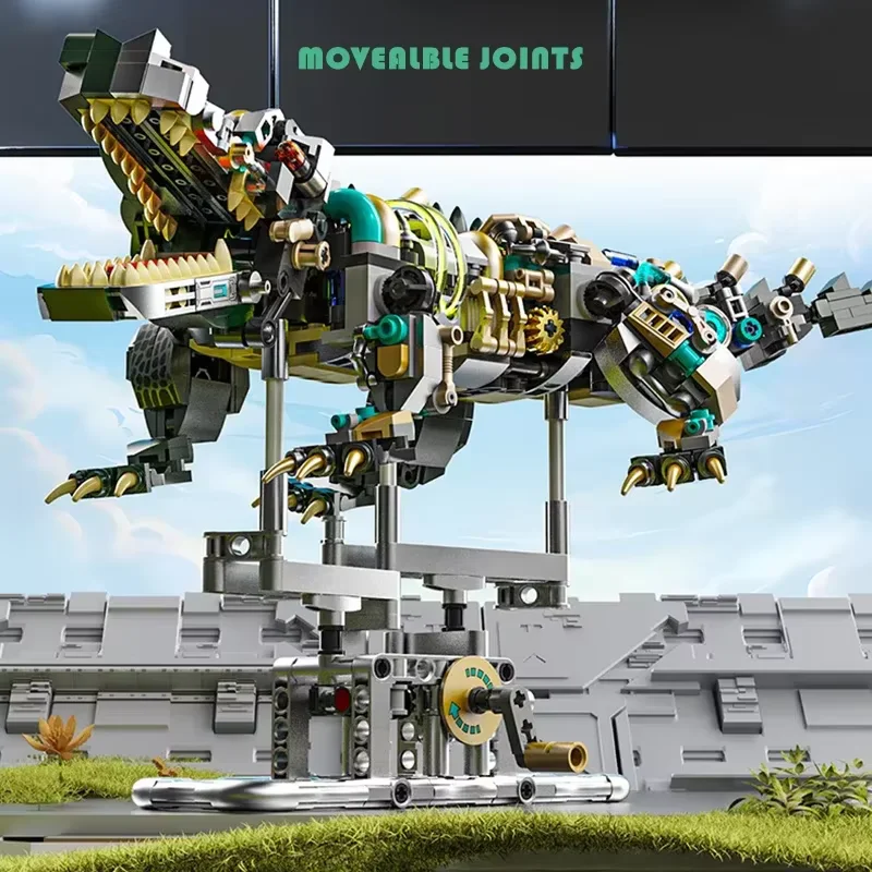 Technical-Mechanical-Crocodile-Sea-Animal-Amphibians-Life-Light ...