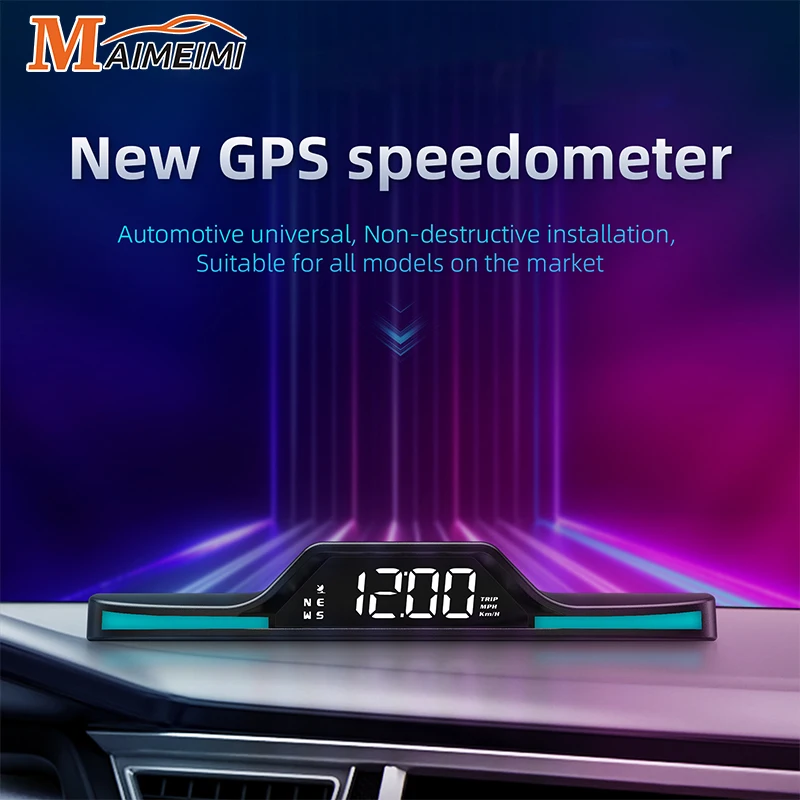 G15-GPS-Car-HUD-Digital-Speedometer-Head-Up-Display-Support-Speed-KMH ...