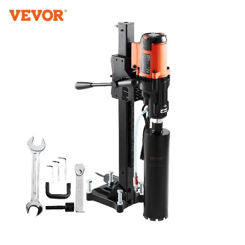 VEVOR-3200W-750RPM-Wet-Dry-Diamond-Core-Drill-Machine-Concrete-Core ...