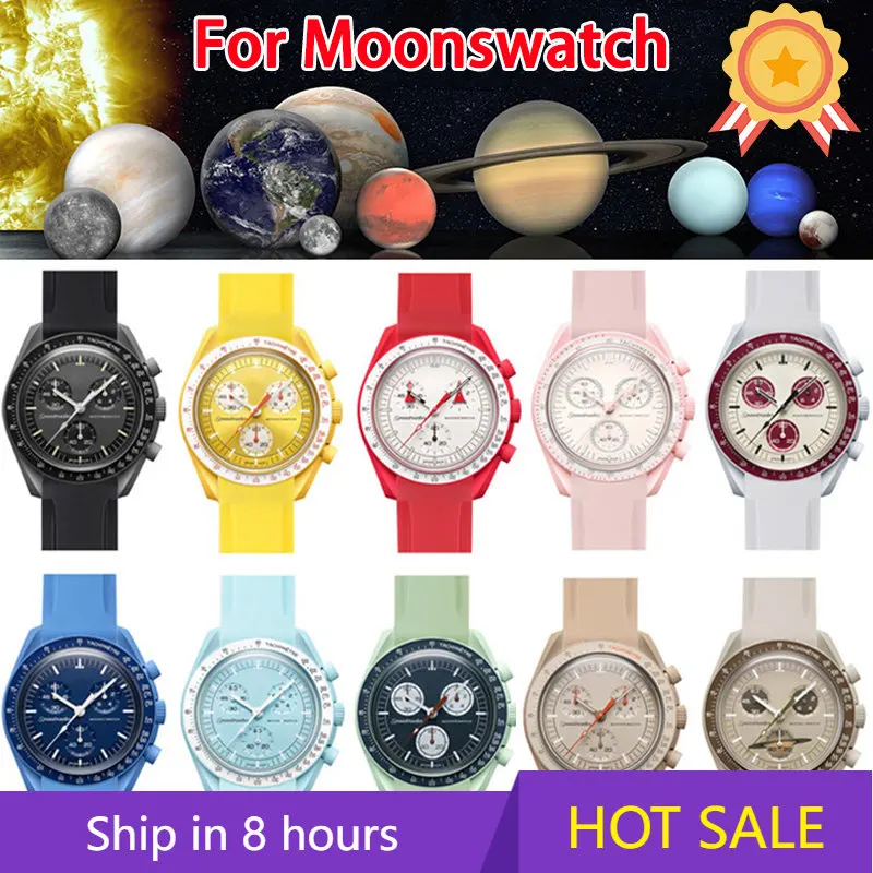 New-20mm-Curved-Interface-Rubber-Strap-For-Omega-X-S-watch-Joint ...