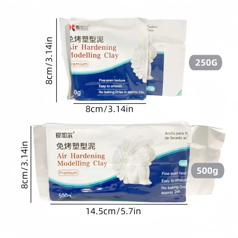 No-Bake Modeling Clay Set – Art Options