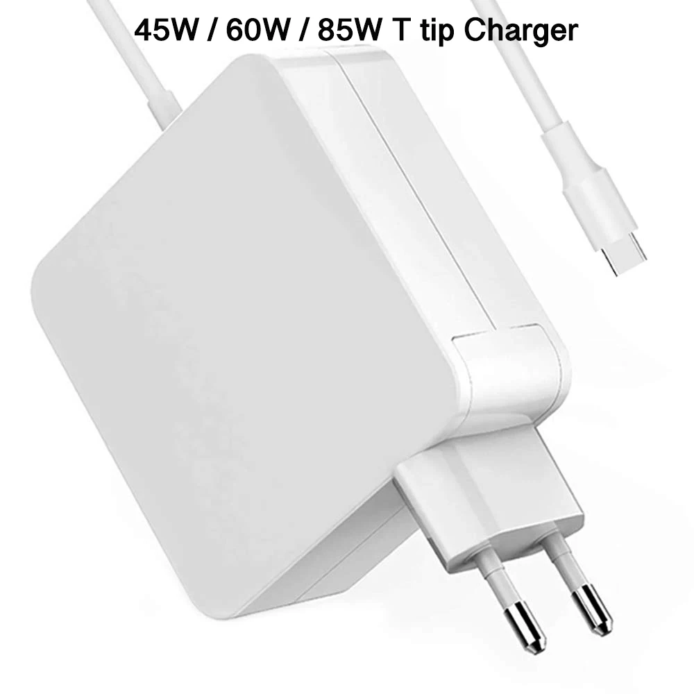 45W-60W-85W-Magnetic-2-T-Tip-Laptop-Power-Adapter-Charger-For-Apple ...