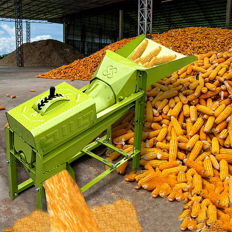 1000kg-hour-Electric-Corn-Thresher-Corn-Threshing-Machine-Maize ...