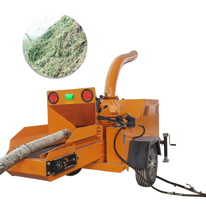 Forestry-Hydraulic-Self-Feeding-40Hp-Diesel-Wood-Chipper-Tree-Branch ...