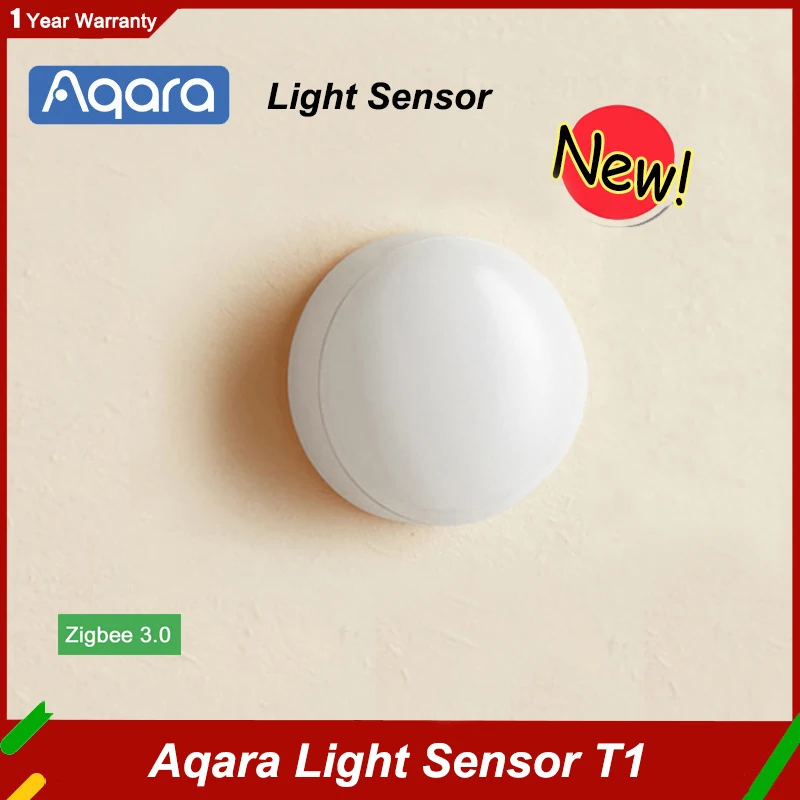 Aqara-Light-Sensor-T1-Brightness-Sensor-Zigbee-3-0-Smart-home-Light ...