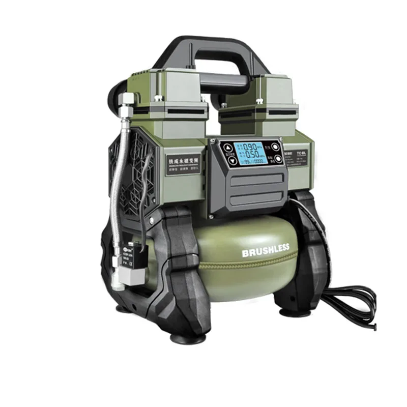 220-V-Brushless-Variable-Frequency-Air-Compressor-Oil-free-Mute-Air ...