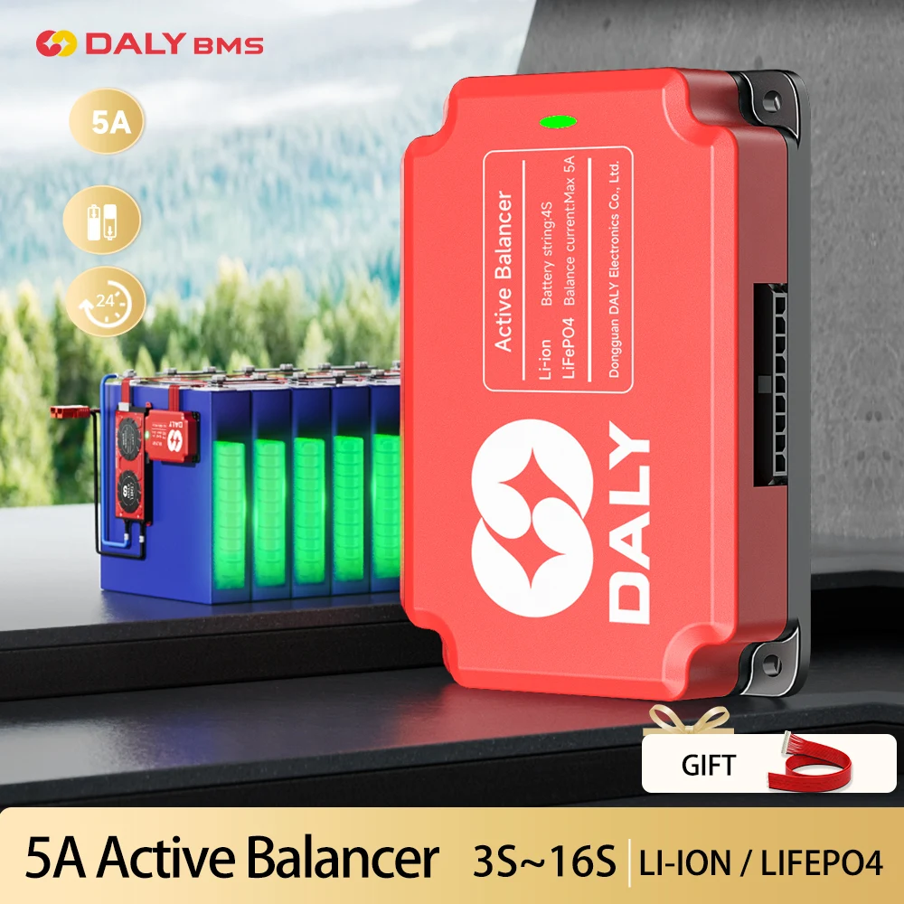 Daly-BMS-5A-Balancing-Board-18650-Active-Equalizer-Balancer-Lifepo4-3S ...