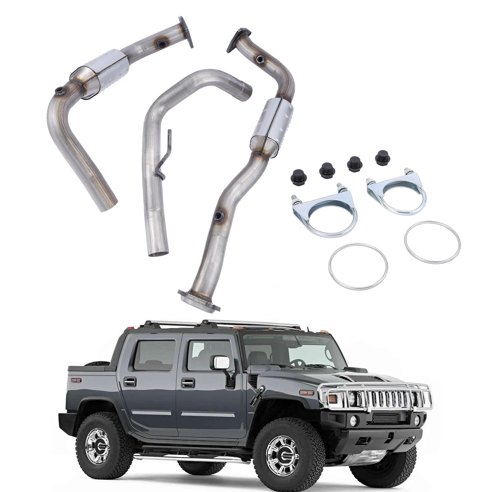Automotive-exhaust-system-manifold-exhaust-pipe-catalytic-converter-for ...