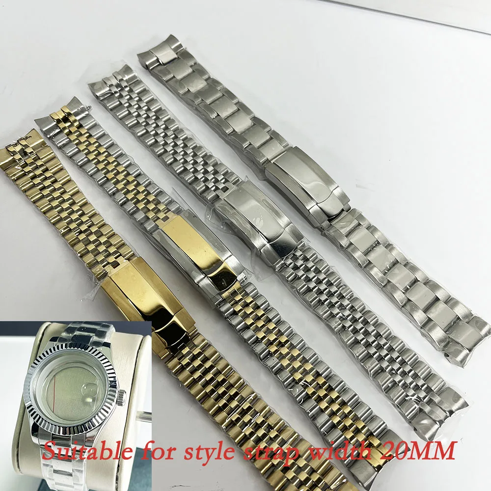 20MM new polished stainless steel strap accessories, replacement ...
