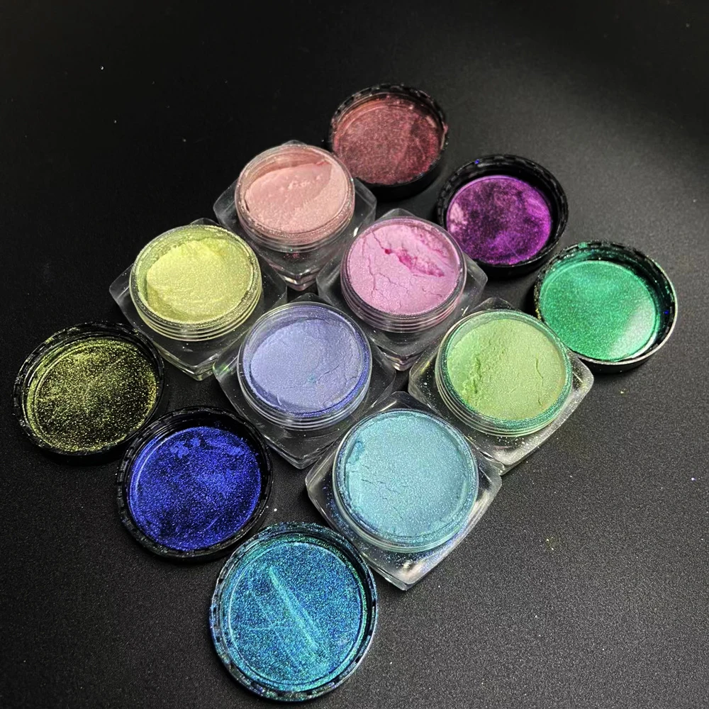 Candy Color Ice Transparent Magic Aurora Rainbow Powder Cosmetic For ...
