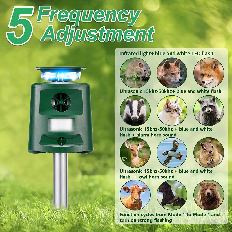 Ultrasonic Bird Deterrents