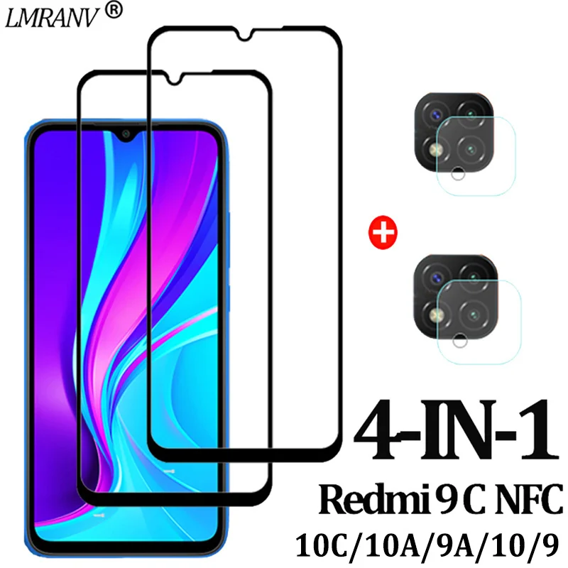 Glass-For-Xiaomi-Redmi-13C-12C-10C-9C-Tempered-Glass-Redmi-Note-10-11 ...