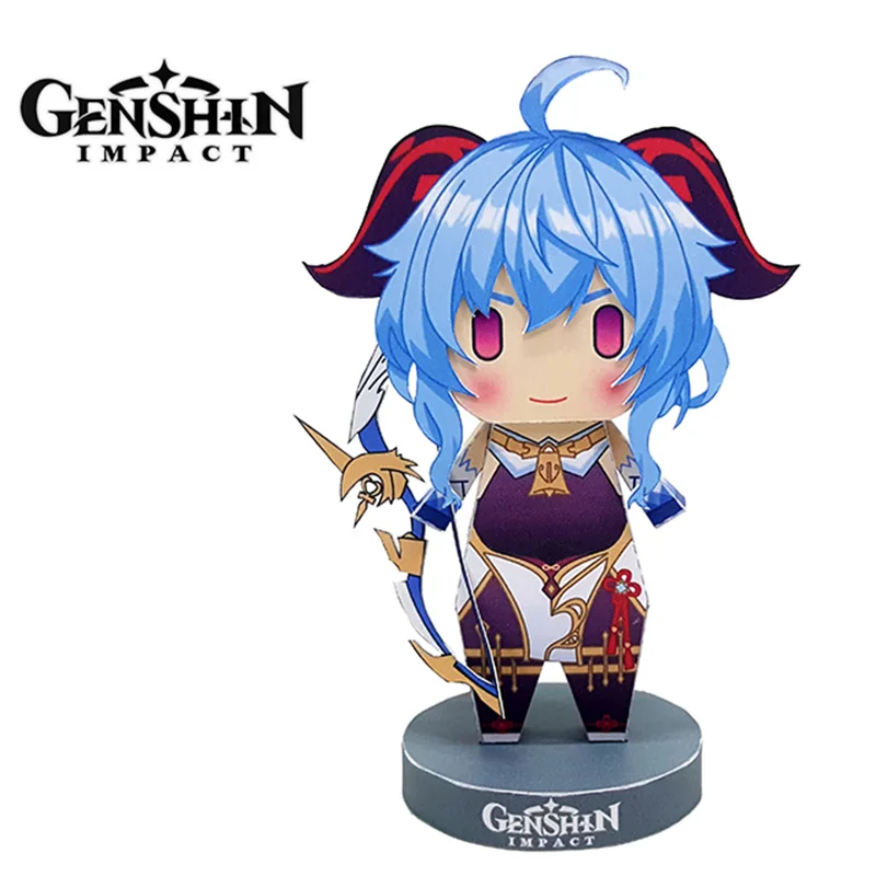 Genshin Impact Ganyu | Paper Craft 3d Anime | Genshin Papercraft ...