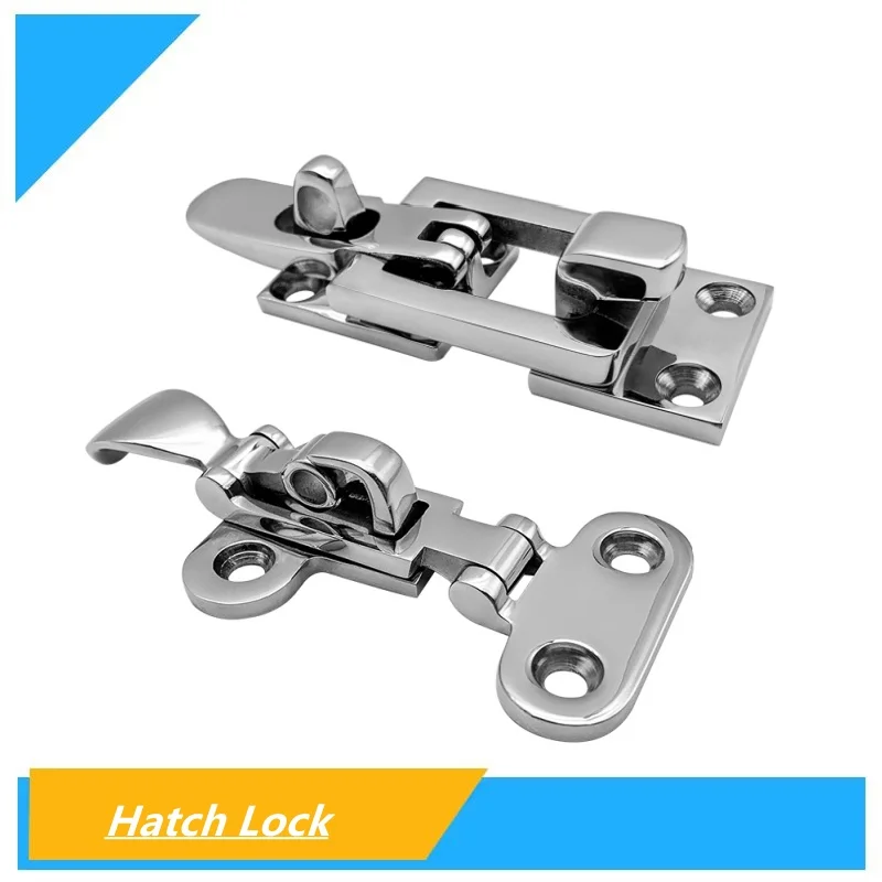 Lock-Latch-Marine-Boat-Door-Hasp-With-Padlock-Eye-Mount-Boat-Yacht ...