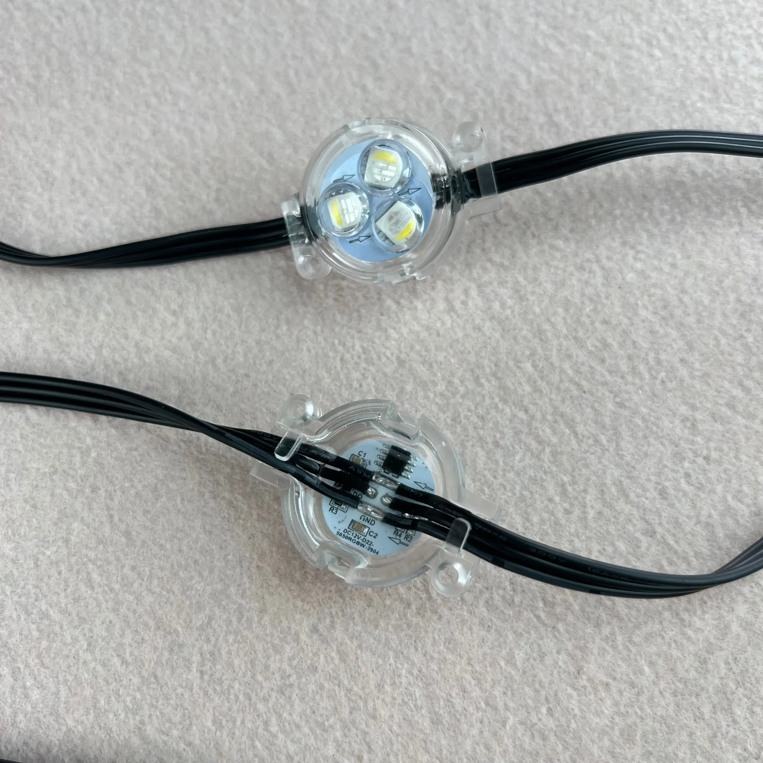 Módulo de píxeles LED TM1814 IC RGBW, 12V CC, 20 unids/set/juego de ...