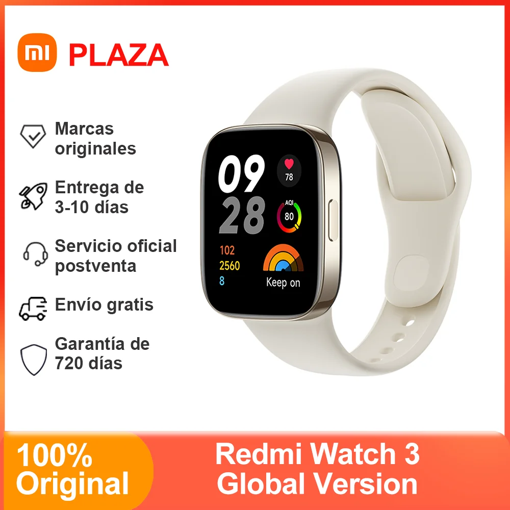 Xiaomi-reloj-inteligente-Redmi-Watch-3-para-hombre-y-mujer-dispositivo ...