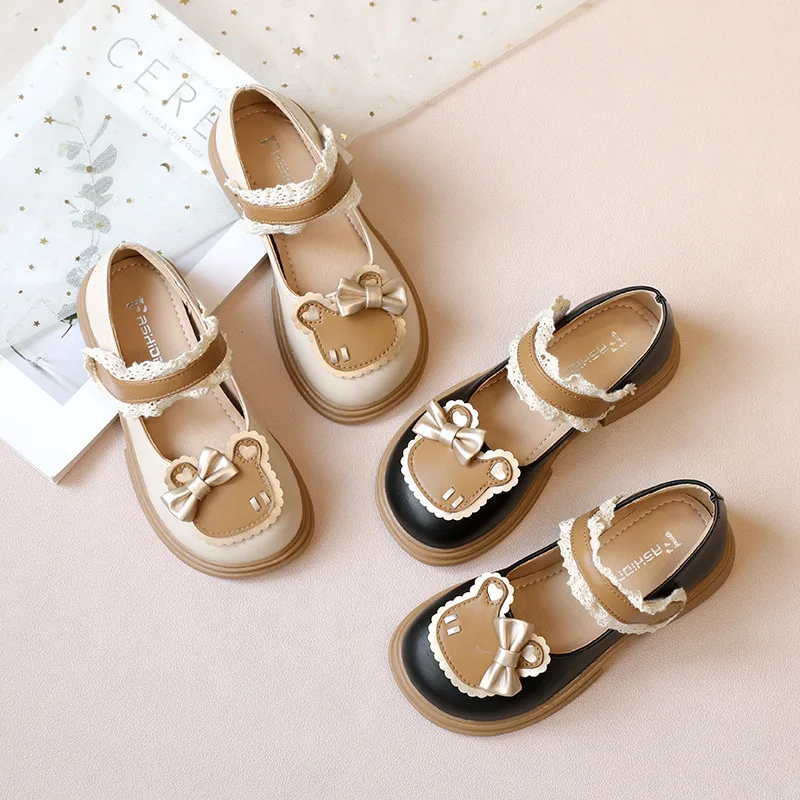 Girl-Shoes-Leather-Shoes-Sweet-Versatile-Children-s-Shoe-for-Girl ...