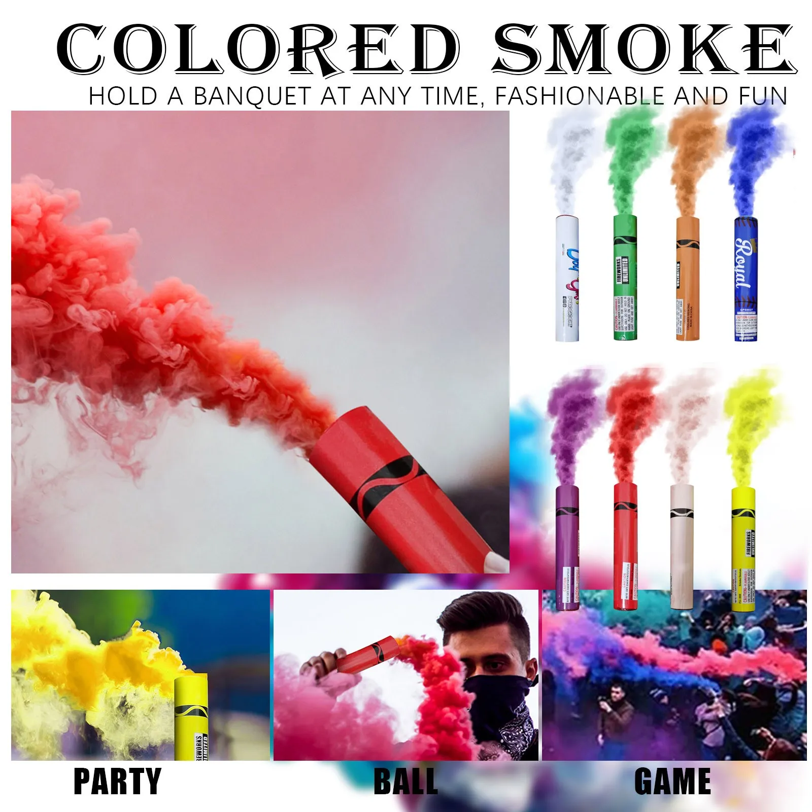 Colorful-Smoke-Pills-Combustion-Smog-Cake-Effect-Smoke-Bomb-Pills ...