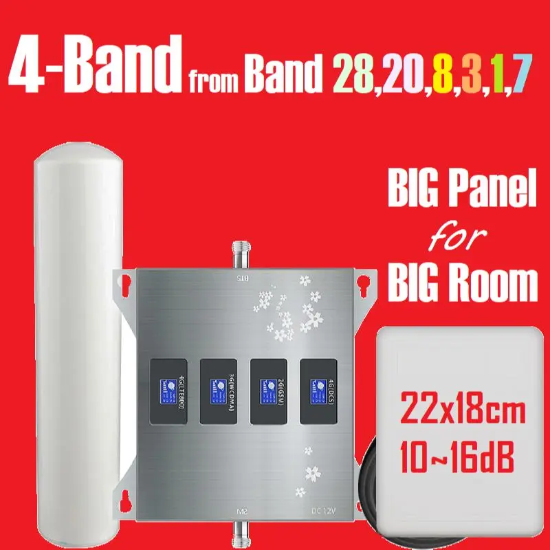 Cellular Mobile Signal Amplifier Repeater Gsm 2g 3g 4g Signal Boosters ...