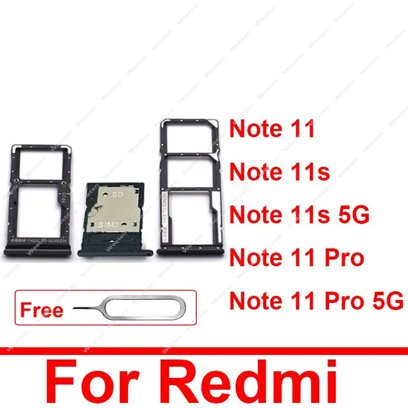 Soporte-de-bandeja-de-tarjeta-Sim-para-Xiaomi-Redmi-Note-11-11S-11-Pro ...