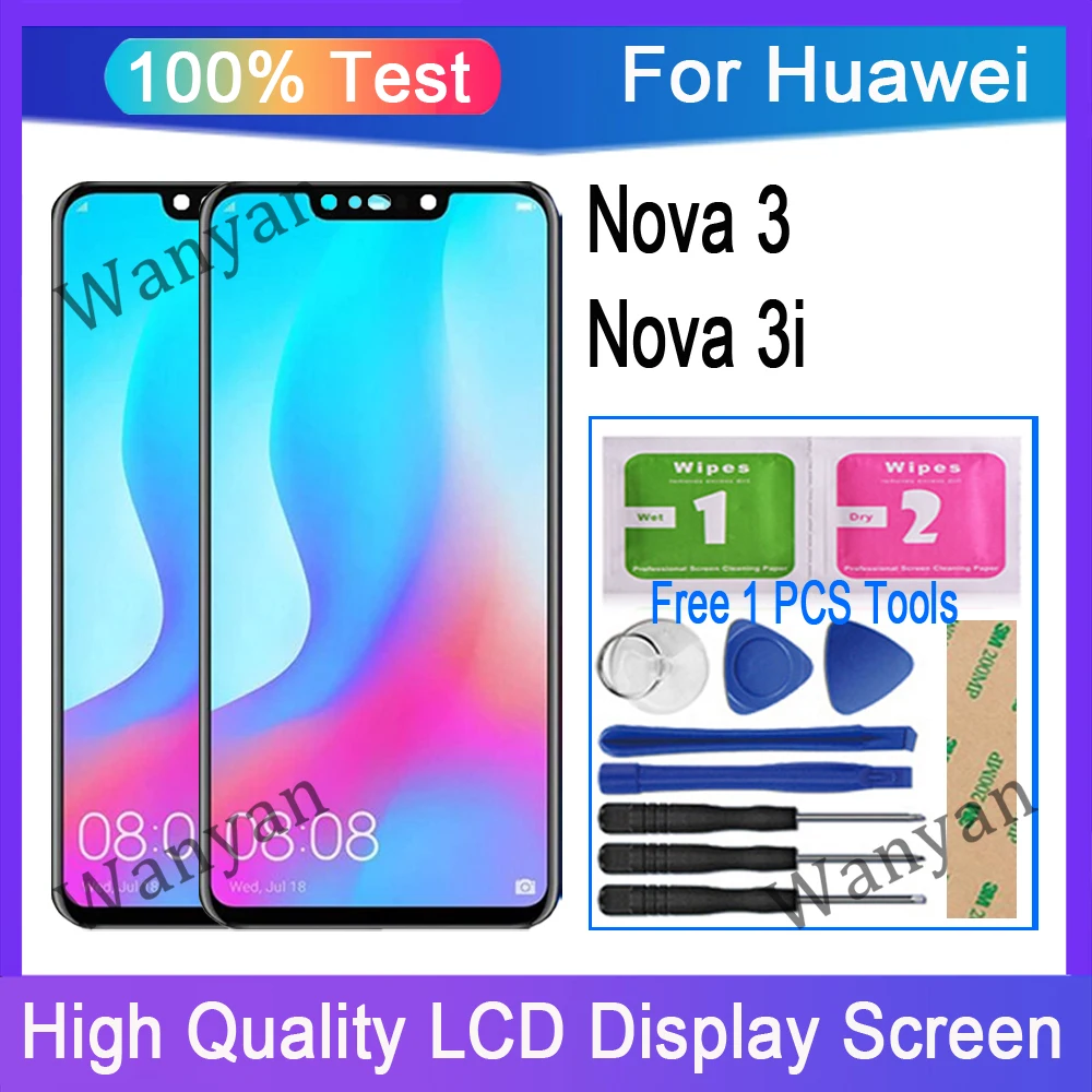 6-3-inch-Original-For-Huawei-Nova-3-LCD-Display-Touch-Screen-Digitizer ...
