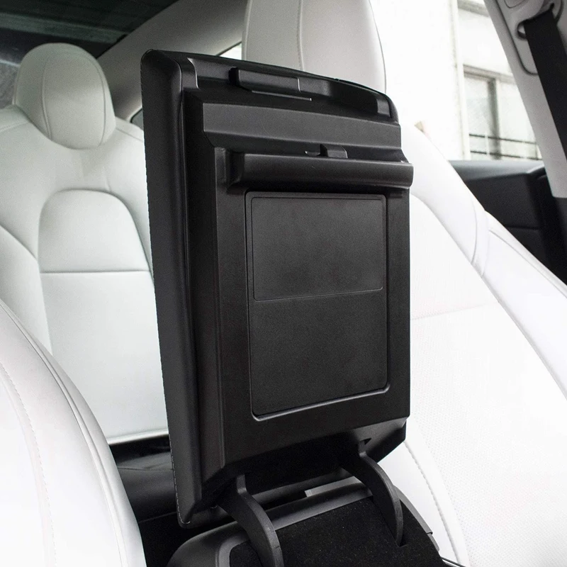 Car-Center-Console-Organizer-Armrest-Storage-Box-For-Tesla-Model-3 ...