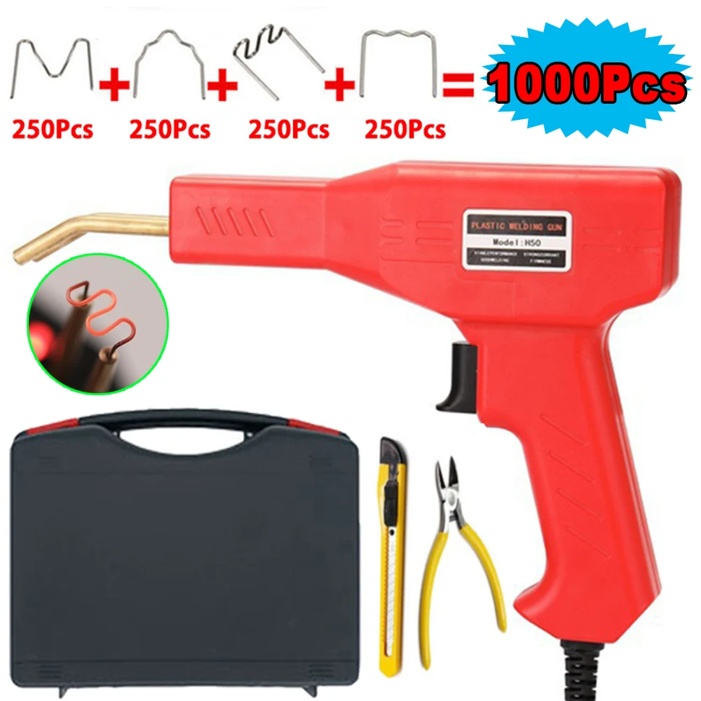 Plastic-Welder-Gun-Hot-Stapler-Welding-Machine-Heat-Gun-Soldering-Iron ...