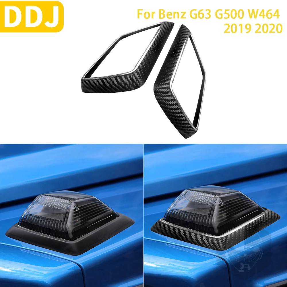 For-Mercedes-Benz-G63-G500-W464-2019-2020-Accessories-Car-Real-Carbon ...