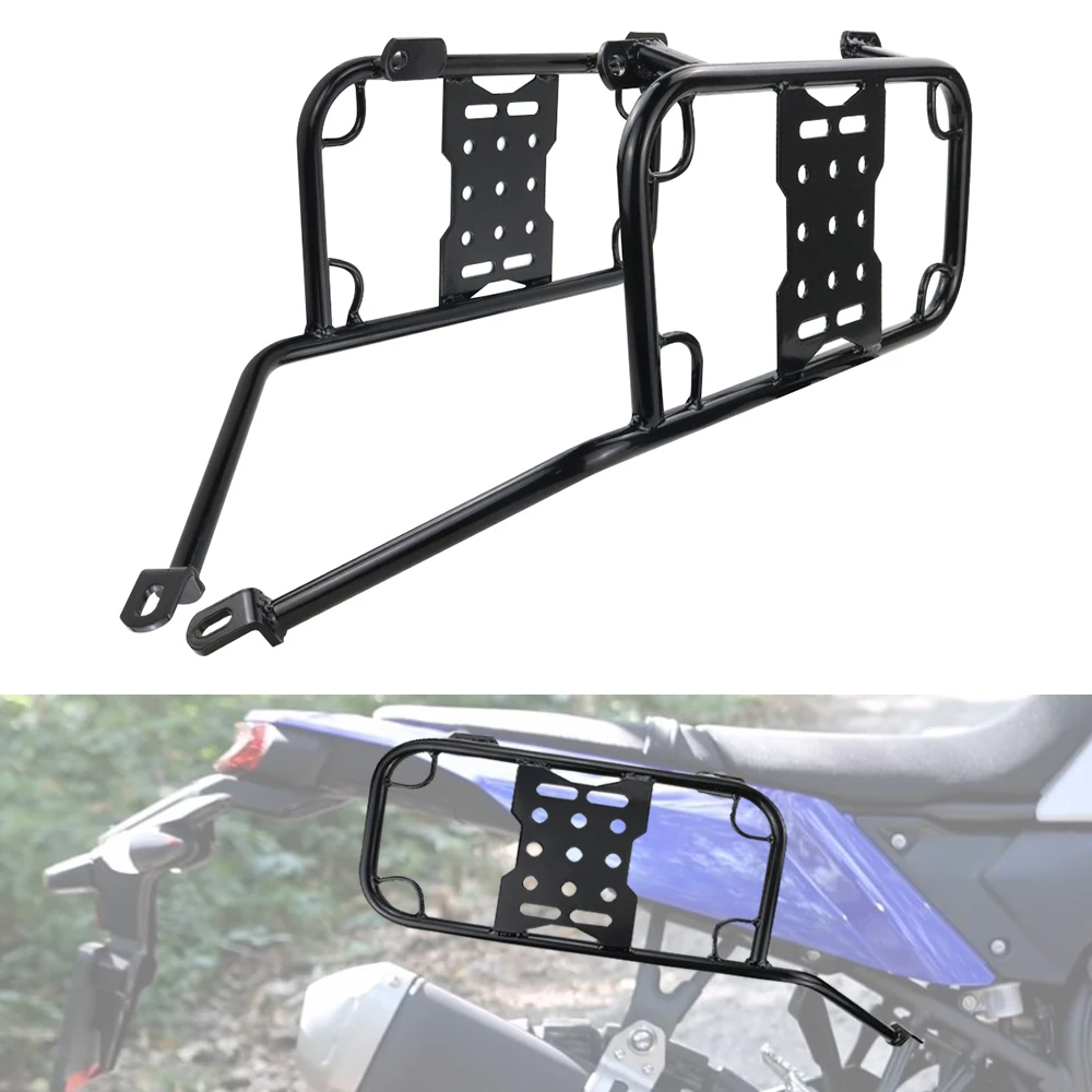 Motorcycle Saddlebag Bracket Panniers Rack Side carrier Aftermarket Fit ...