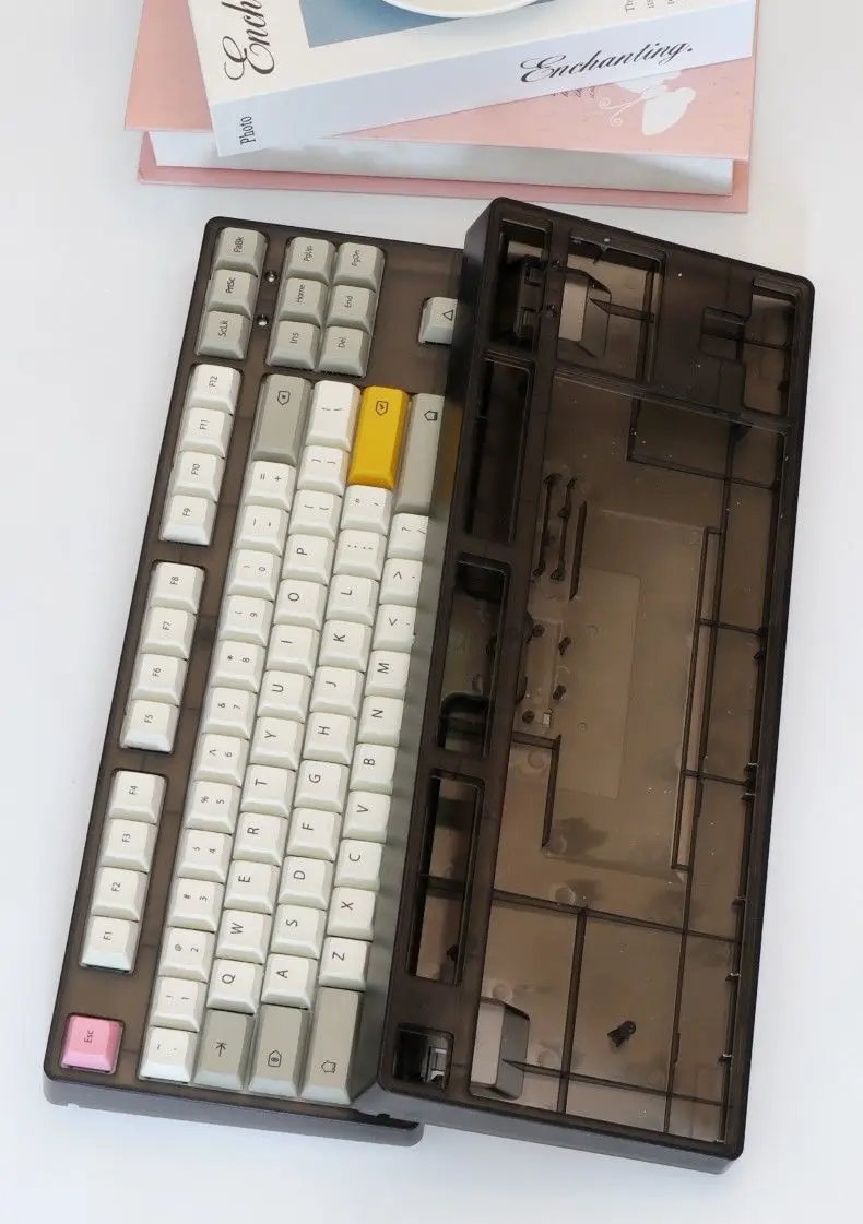 87-Plastic-Shell-Base-Keyboard-Case-Frame-DIY-Compatible-with-MMD87-For ...