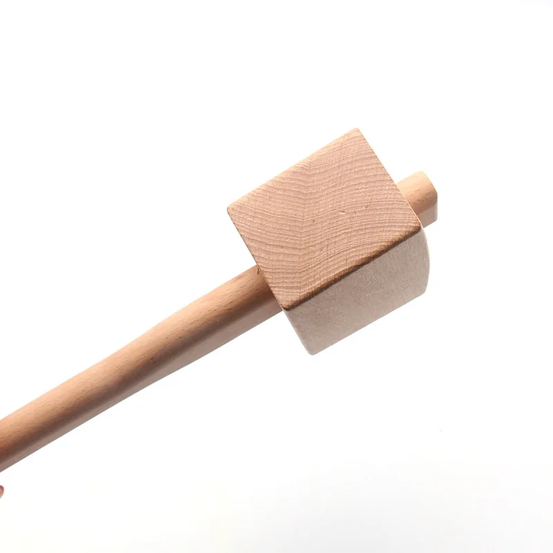 DIY-leather-beech-solid-woodworking-mallet-carpenter-woodworking-hammer ...