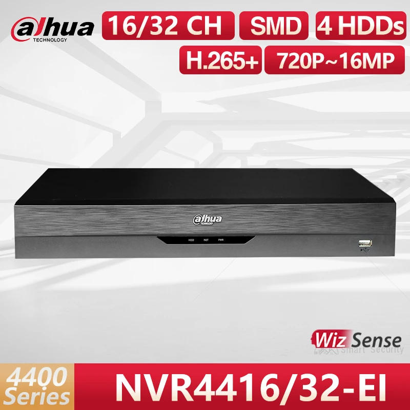 Dahua-Original-4Hdds-32-Channels-Network-Video-Recorder-WizSense-SATA-Camera-System-Supports-4K ...