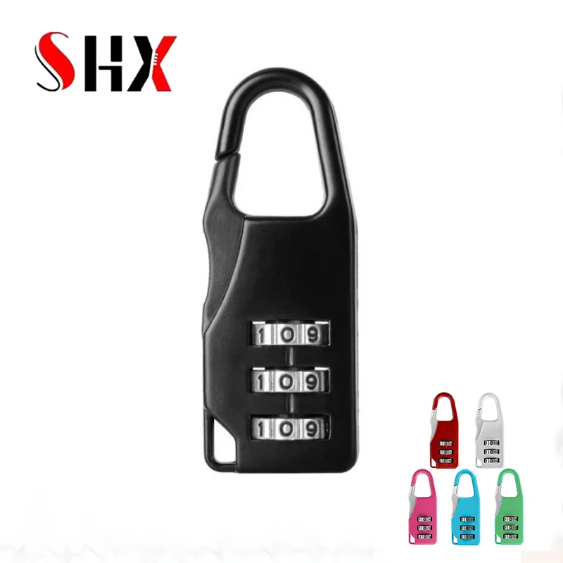 Mini-Plastic-Combination-Lock-Canada-Dial-Number-Code-Number-Password ...