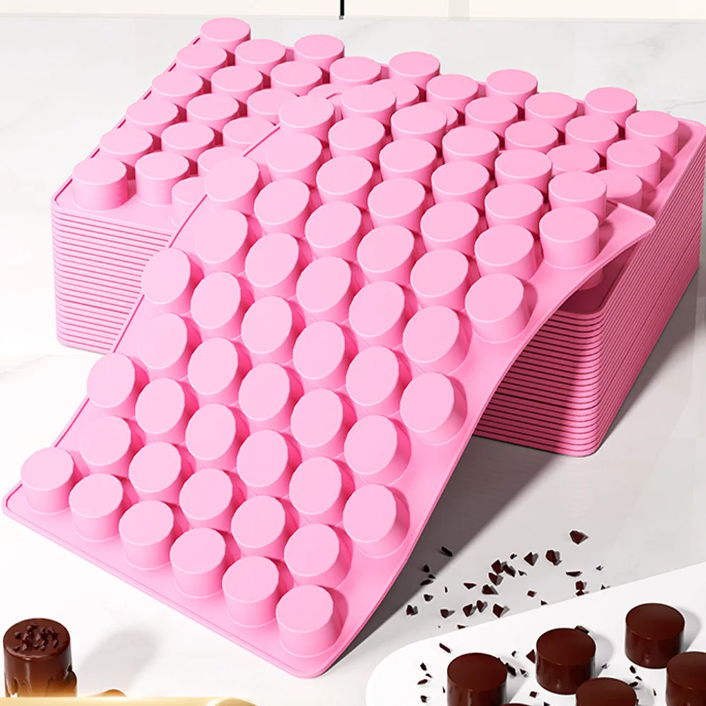 Circular Candy Silicone Mold Mini Cylindrical DIY Mold Suitable For ...