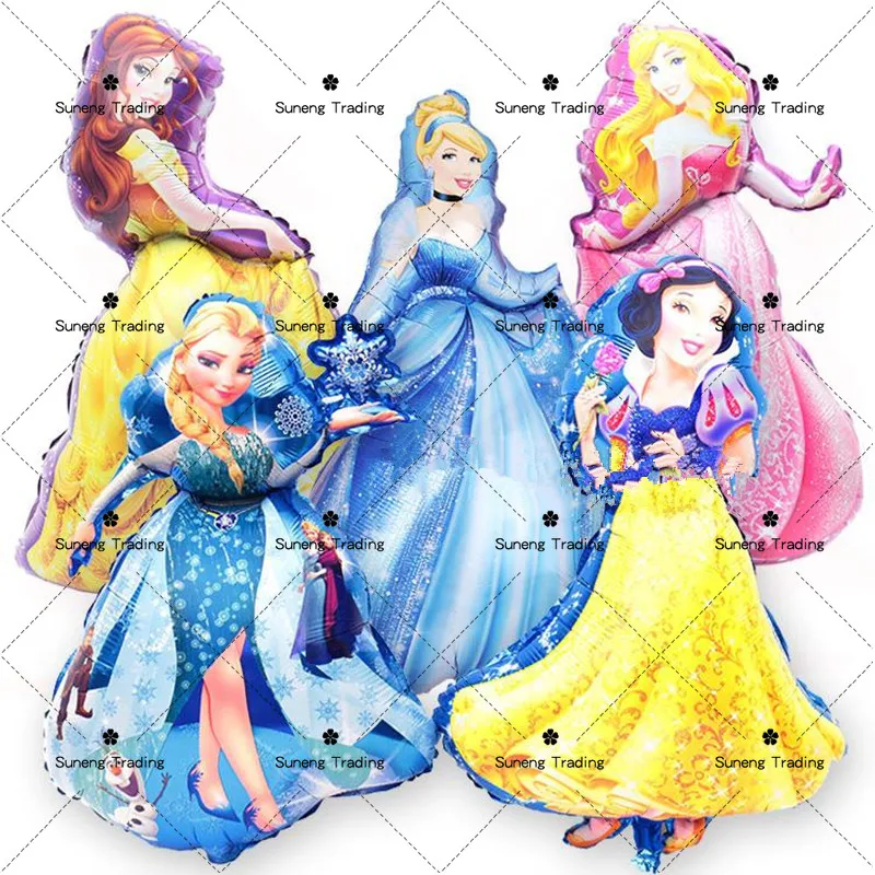 Disney-Princess-balloon-Cartoon-Elsa-Princess-snow-White-Cinderella ...