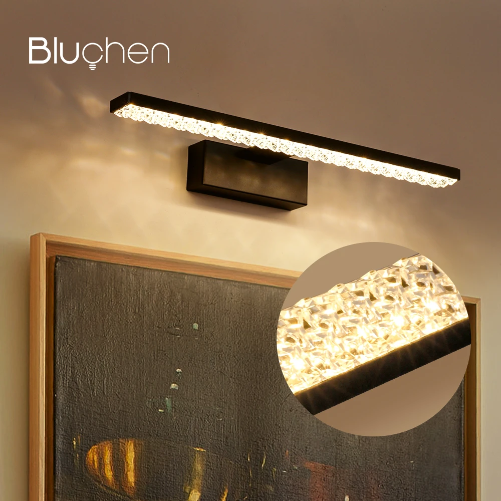 Modern Led Wall Light Ac85-265v Bathroom Wall Light Shining Lampshade ...