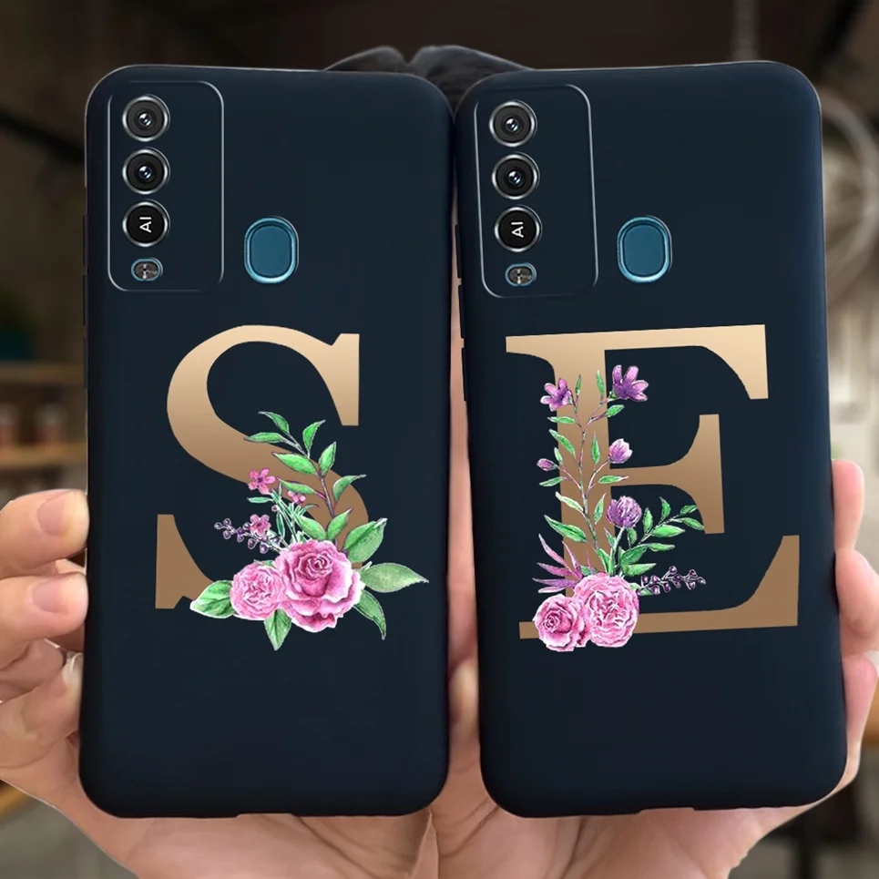 For ITEL P37 P37 Pro Vision 2S Vision 2 Plus Cases Cute Letters Painted ...