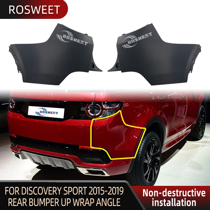 Car-Rear-Bumper-Lip-Spoiler-Wrap-Angle-Scratch-Protector-For-Land-Rover ...