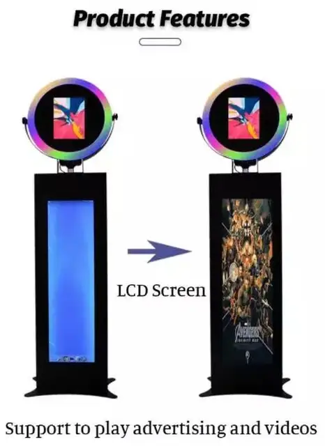 2022 New Arrival Portable Ipad photo booth Camera Photo Booth Machine ...