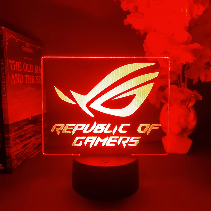 LED-ROG-Logo-Light-7-16-Color-Changing-rgb-for-Plexiglass-Cool-Gaming ...