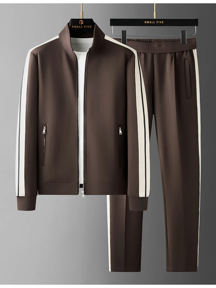 JSBD-Tenha-um-bom-tom-Suave-Waxy-Elastic-Sports-Suit-masculino-camada ...