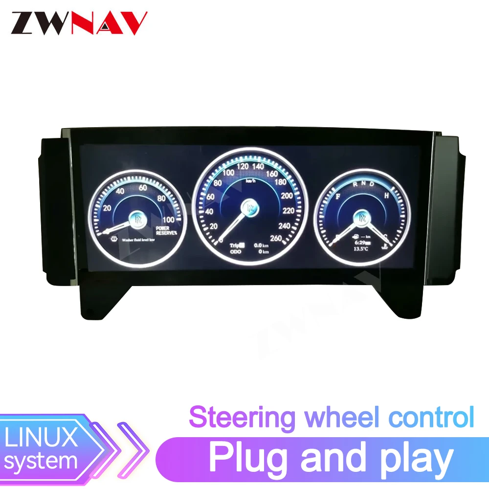 12.3-inch LCD Odometer For Rolls-Royce Phantom 2004-2012 Interior ...