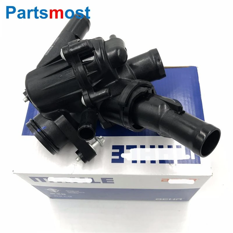 2.0 터보 엔진 냉각수 온도 조절 하우징, 메르세데스 X117 C117 CLA250 GLA250 X156 온도 조절기 ...