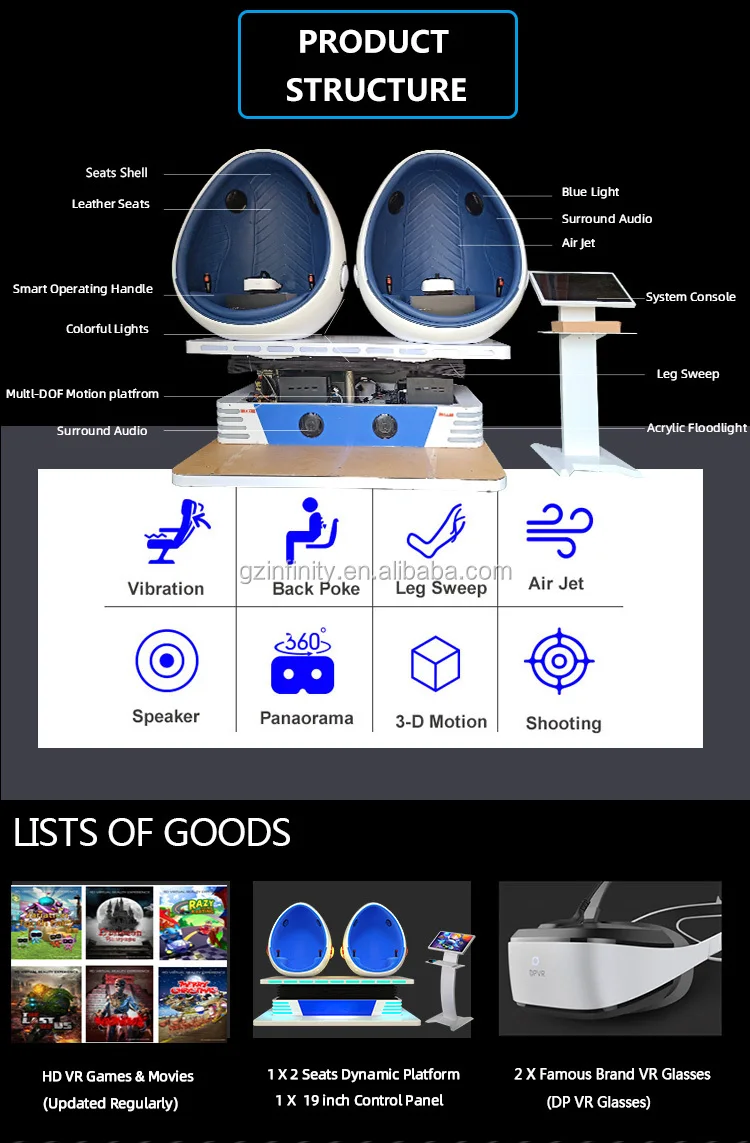 Small Business Opportunities Virtual Reality Arcade Egg Vr Cinema Vr ...