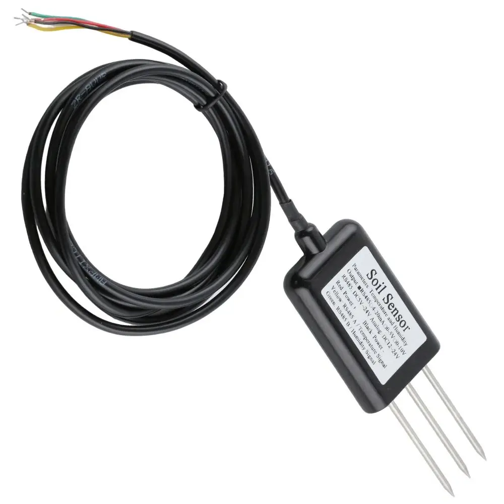 Analog Soil Moisture Detector Sensor RS485 Output 0-5V 0-10V 4-20mA ...