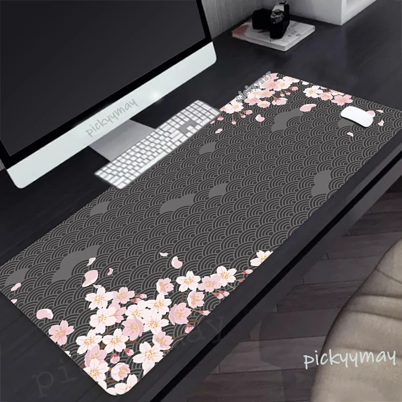 Large-Mouse-Pad-Sakura-Big-Computer-Mousepads-Gaming-Mousepad-100x50cm ...