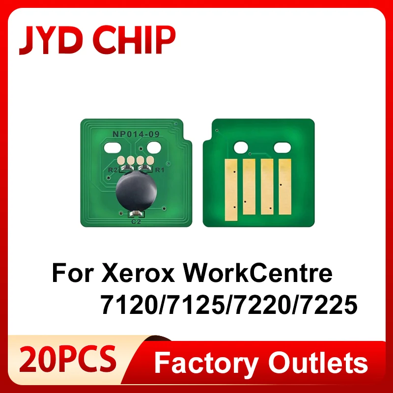 Toner-Cartridge-Chip-For-Xerox-WorkCentre-7120-7125-7220-7225-006R01461 ...