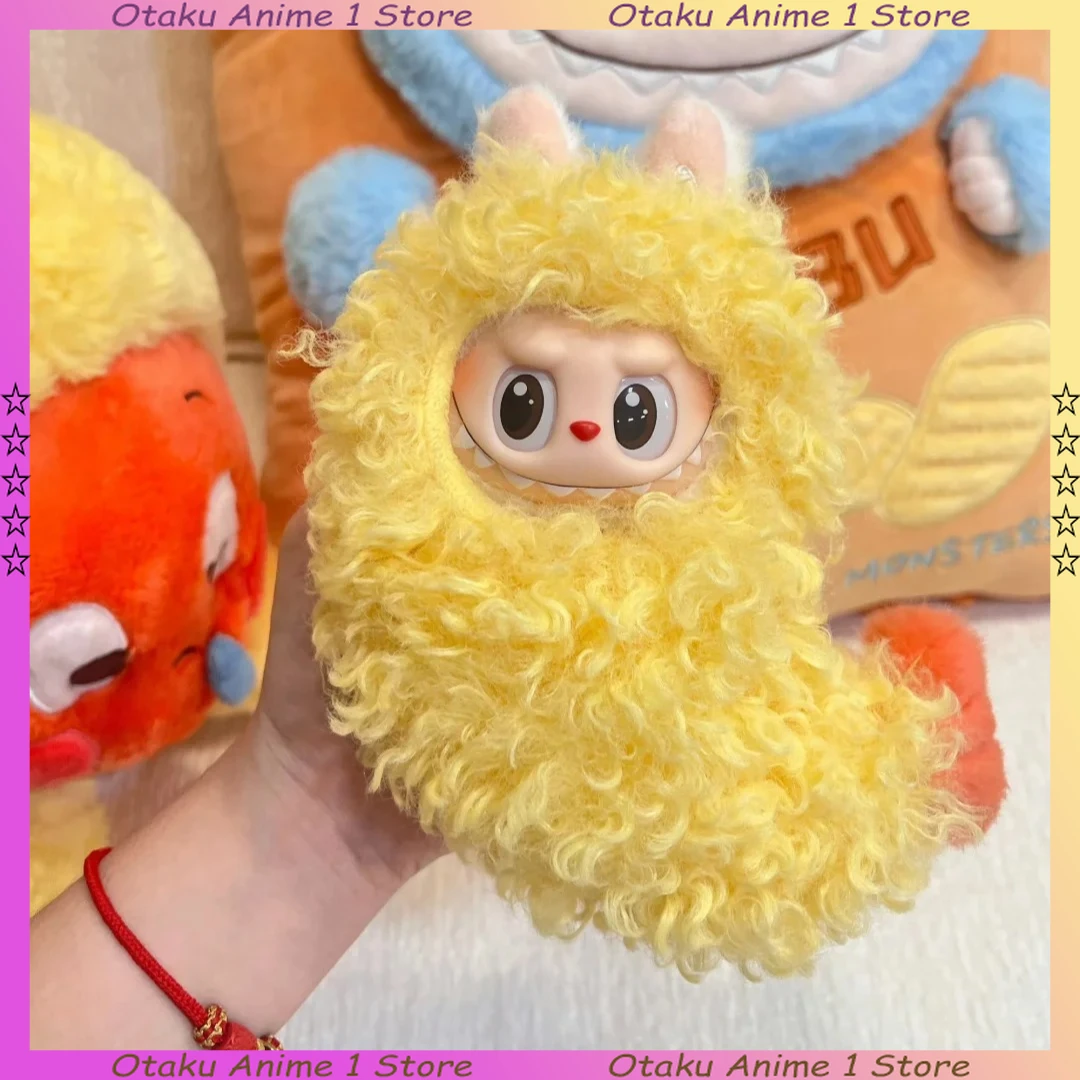 New Labubu Doll Clothing Wacky Mart Cute Fried Prawn Furry One-pieces ...