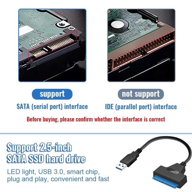 Sata Usb Transfer Cable