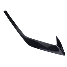 修正された高輝度のためのブラックフロントフォグシェード装飾ストリップカバートリムボルボS60 V60 2019 2020 2021 2022 ...